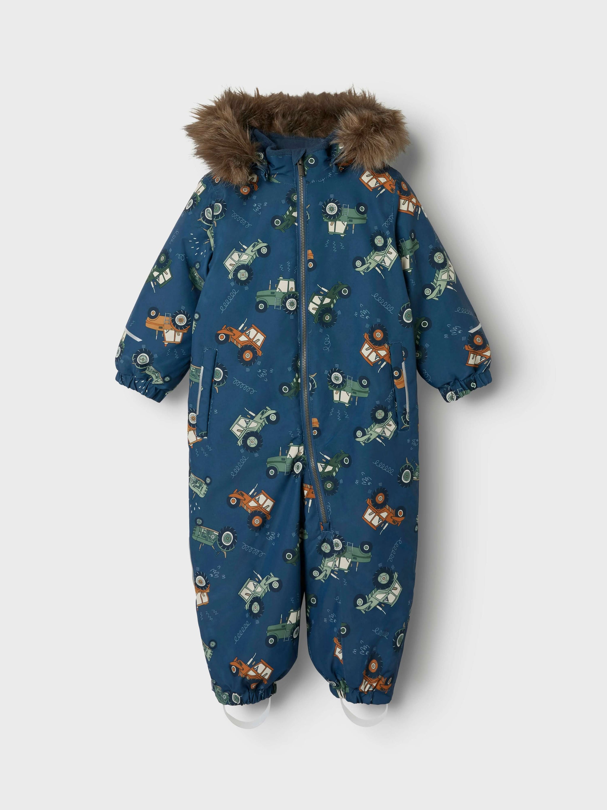 Name It Lasten Haalari, NMMSNOW10 SUIT NOOS Sininen Kuosi - Kekäle