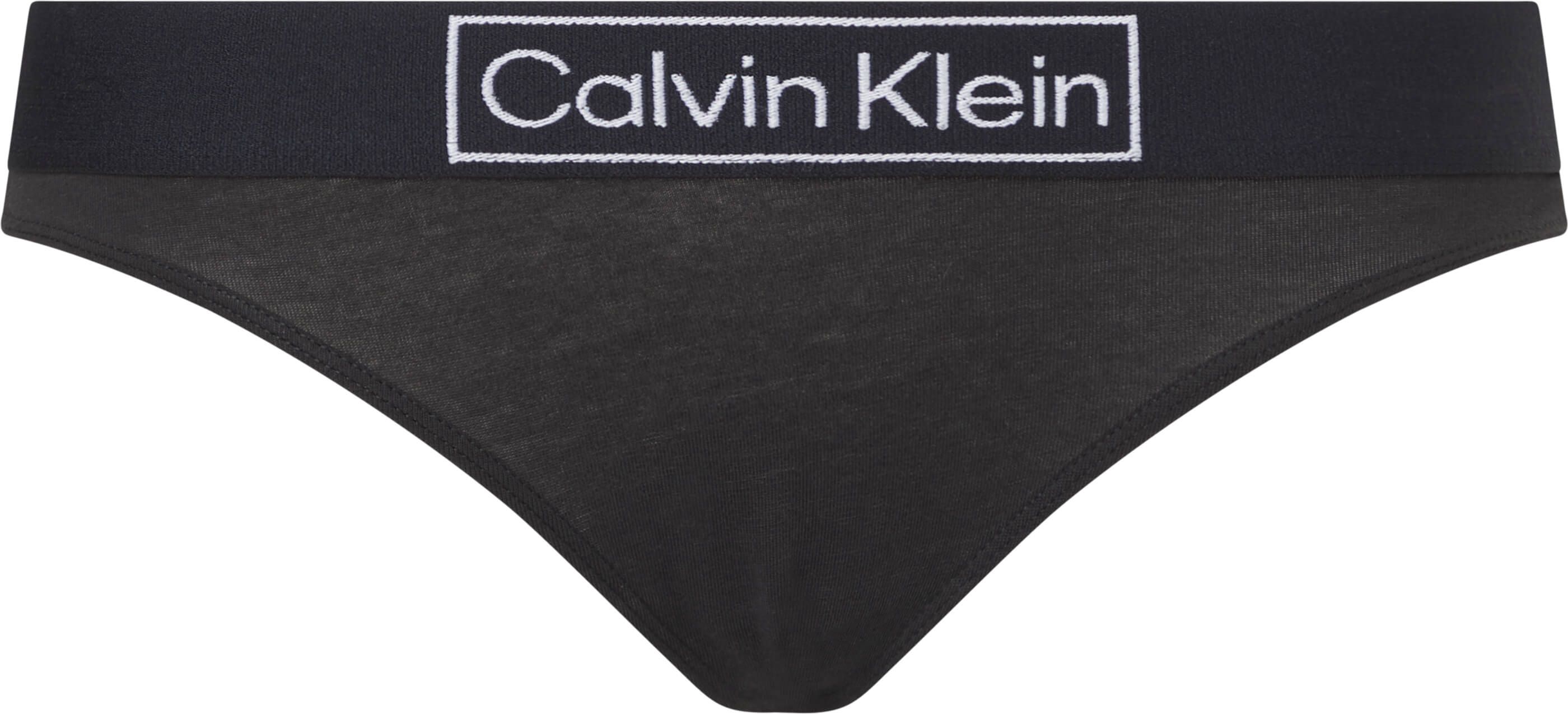 Calvin Klein Naisten Tangat Ck Thong Musta Kekäle